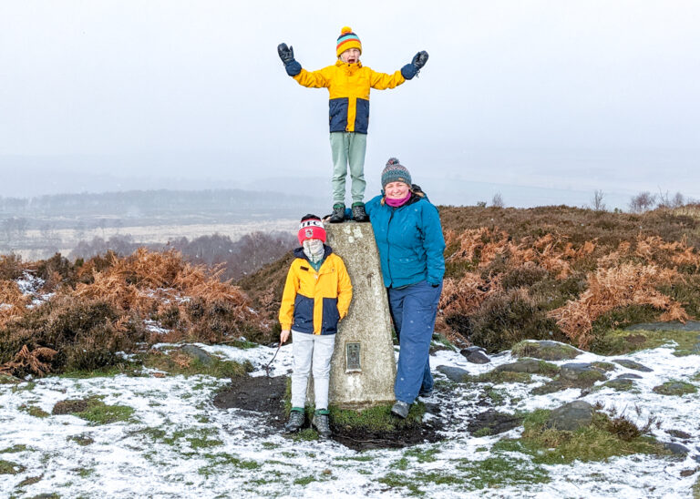 Peak District trig walks: 'trigbagging' for families