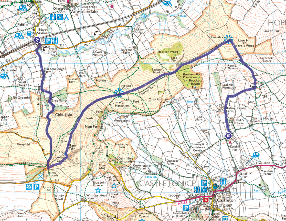 DAY 1: Edale Station to YHA Castleton Losehill (8.1km) | Peak District Kids
