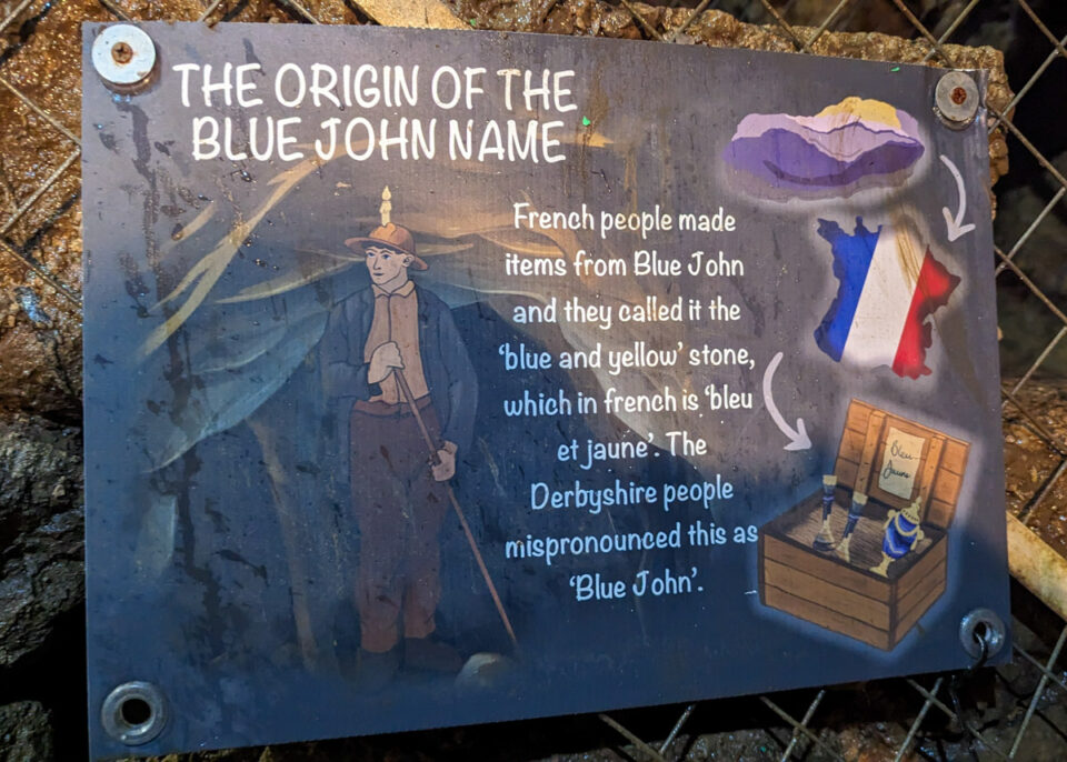 Visiting TREAK CLIFF CAVERN, Castleton, with kids